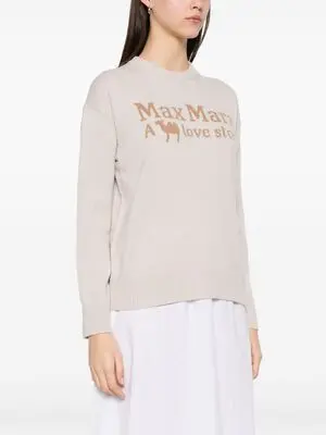 Max Mara Crewneck Long-sleeved Jumper