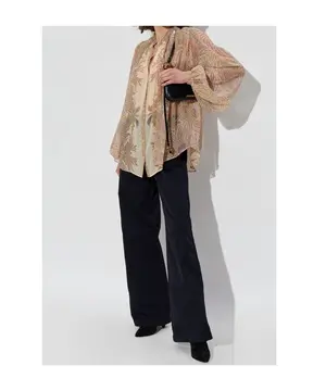 Etro Paisley Printed Pleat Detailed Shirt - Multi-color