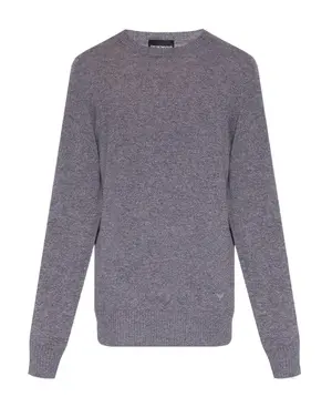 Emporio Armani Crew Neck Sweater - Gray