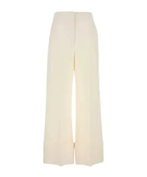 Valentino Garavani Pleated Detailed Wide-leg Pants