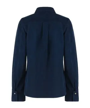 Victoria Beckham Corduroy Button-up Shirt - Black