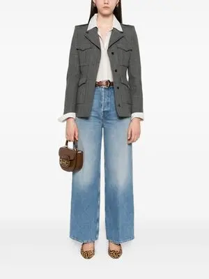 Gucci Wide-leg Denim Jeans