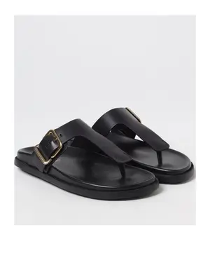 TOD'S Buckle Detail Flat Sandals