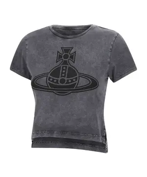 VIVIENNE WESTWOOD Orb Printed Crewneck T-shirt