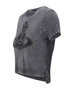VIVIENNE WESTWOOD Orb Printed Crewneck T-shirt