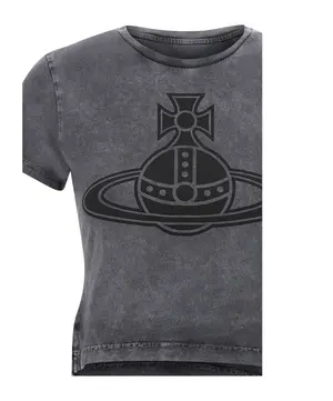 VIVIENNE WESTWOOD Orb Printed Crewneck T-shirt