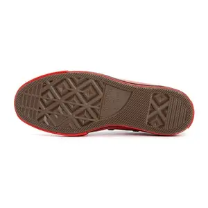 Comme Des Garçons Round Toe Sneakers - Red