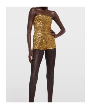 Gucci Embellished Sequin Jumpsuit