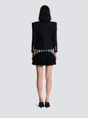 Balmain Double-breasted Jacket With Satin Lapels