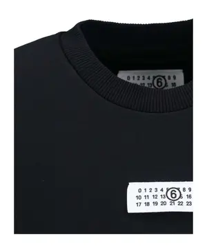 MAISON MARGIELA Numbers Detailed Crewneck Sweatshirt