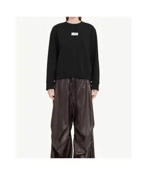 MAISON MARGIELA Numbers Detailed Crewneck Sweatshirt