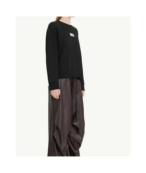 MAISON MARGIELA Numbers Detailed Crewneck Sweatshirt