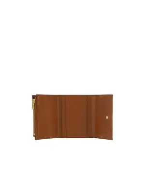 Bottega Veneta Intrecciato Tri-fold Zip Wallet