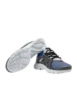 Fendi Lace-up Sneakers With Translucent Rubber Details - Blue