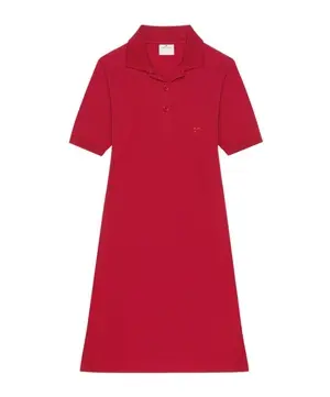 COURREGES Courrèges Mini Piqué Polo Dress