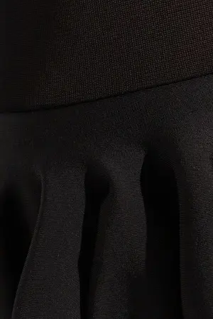 Alaïa Knitted Godet Dress