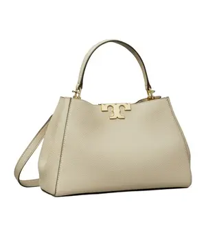 Tory Burch Eleanor Medium Tote Bag - Light Stone