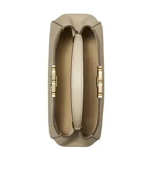 Tory Burch Eleanor Medium Tote Bag - Light Stone