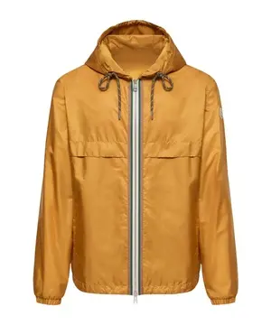 Moncler Nidge Zip-up Hooded Jacket - Yellow