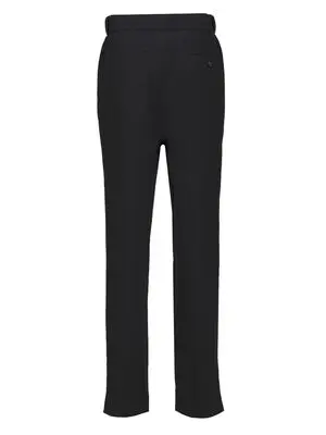Giorgio Armani Pleated Textured Trousers