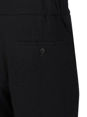 Giorgio Armani Pleated Textured Trousers