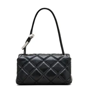 Marc Jacobs Quilted Mini Dual Shoulder Bag - Black