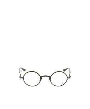 Chrome Hearts Logo Flat Mirror Eyeglasses - Green