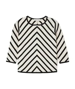 Zimmermann Long Sleeve Striped Blouse