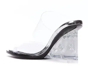 Alexander McQueen Double Strap Wedge Sandals