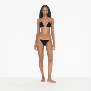 Burberry Checked-trim Two-piece Swimsuit