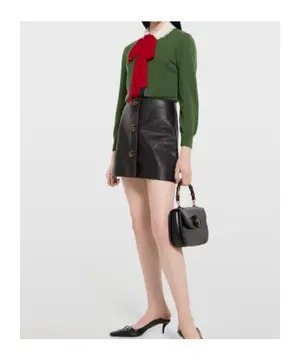 Gucci Knit Wool Cashmere Cardigan With Web Detail