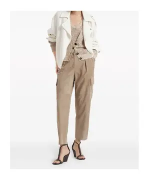 Brunello Cucinelli Sequin Embellished Open Knitted Vest