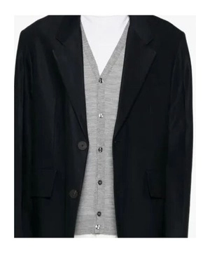 John Smedley Petworth V-neck Cardigan - Gray