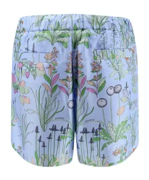 Gucci Printed Twill Shorts