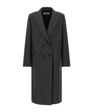 Dries Van Noten Long Sleeve Double-breasted Coat