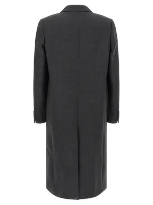Dries Van Noten Long Sleeve Double-breasted Coat