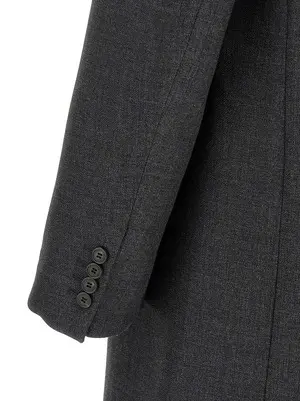 Dries Van Noten Long Sleeve Double-breasted Coat