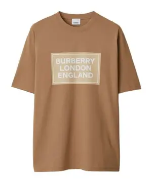 Burberry Logo Short-sleeved T-shirt - Brown