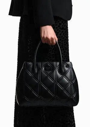 Emporio Armani Quilted Shoulder Bag