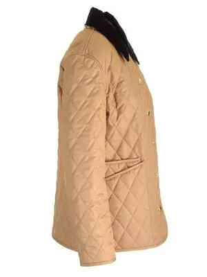 Burberry Long Sleeved Quilted Jacket