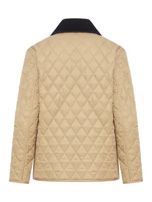 Burberry Long Sleeved Quilted Jacket