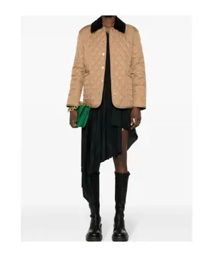 Burberry Long Sleeved Quilted Jacket