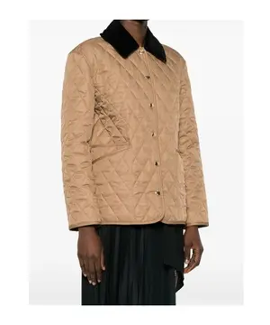 Burberry Long Sleeved Quilted Jacket