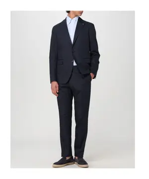 Tagliatore Long-sleeved Suit - Black