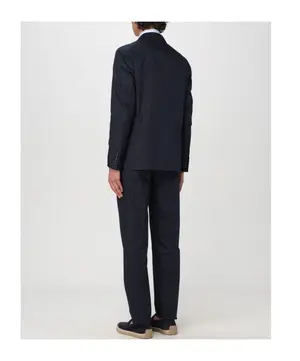 Tagliatore Long-sleeved Suit - Black