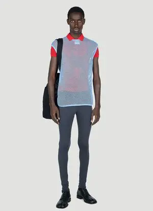 Raf Simons Stocking Short Sleeved Polo Top