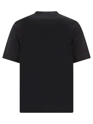 Prada Logo Patch Pocket T-shirt - Black
