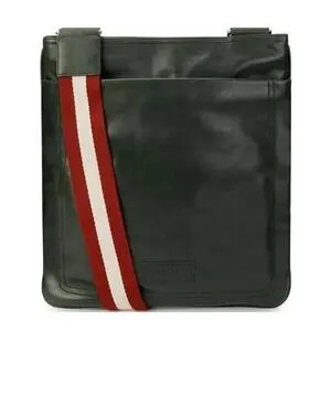 Bally Logo Shoulder Bag - Green