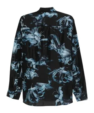 Dries Van Noten Floral Printed Buttoned Shirt