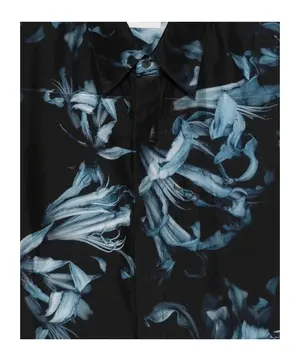 Dries Van Noten Floral Printed Buttoned Shirt
